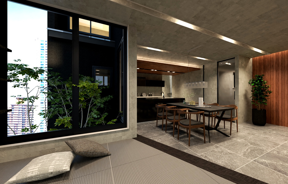 空と繋がる3階建てスカイバルコニーの家 - 創建ホームデザインシリーズ「BALISE（バリス）」