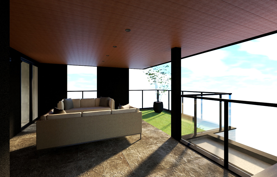 空と繋がる3階建てスカイバルコニーの家 - 創建ホームデザインシリーズ「BALISE（バリス）」