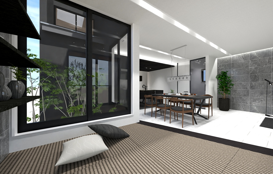 空と繋がる3階建てスカイバルコニーの家 - 創建ホームデザインシリーズ「BALISE（バリス）」